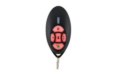Paradox Wireless Remote, Two Way, Black, 433MHz